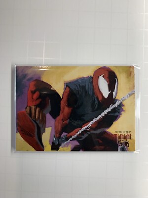 2023 Fleer Ultra Midnight Sons Scarlet Spider 3x3 #6 | eBay