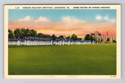 Lexington VA -Virginia, Military Institute, Vintage Postcard | eBay