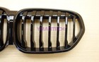 For BMW SUV X1 F48 F49 LCI 2020-2021 Shiny Black Front Grille Facelift ...