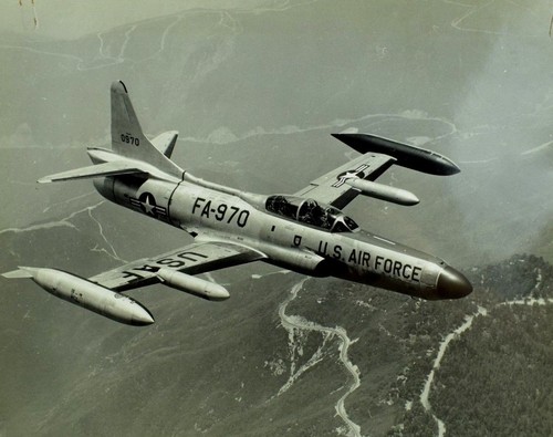 Vintage Original Lockheed F94C "Starfire" U.S. Military 8" X 10" Photo ...