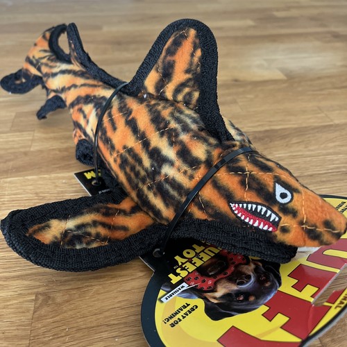 Tuffy Tiger Shark Dog Toy | eBay