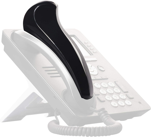 Antibacterial Black Phone Shoulder Rest | Landline Telephone Accessory ...