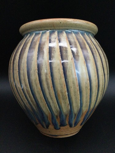 2004 HAMILTON WILLIAMS Studio Pottery 6" Belly Vase Morgantown North ...