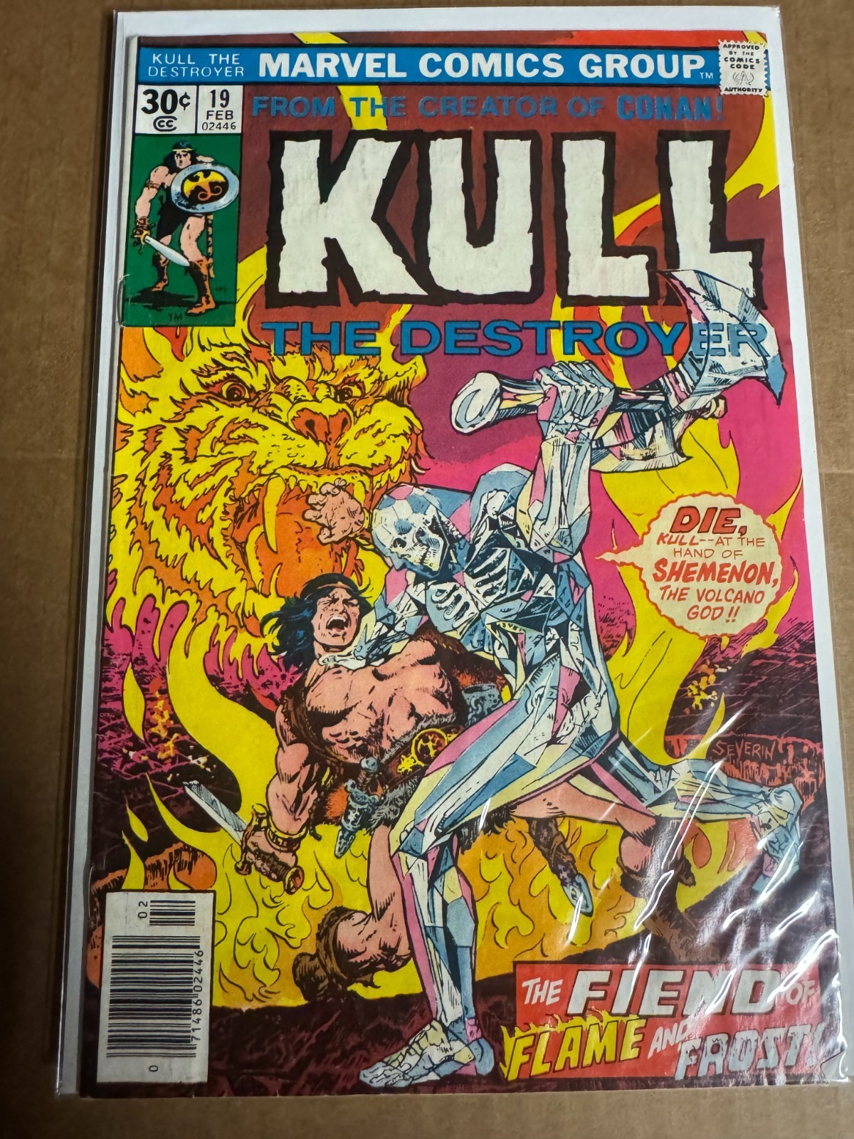 Kull the Destroyer #19 (1977) Marvel Comics Bronze Age Conan Creator ...