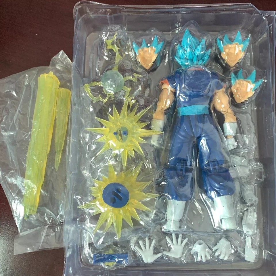 Anime Dragon Ball SHF SUPER Vegito Super Saiyan God S.H.Figuarts Action ...