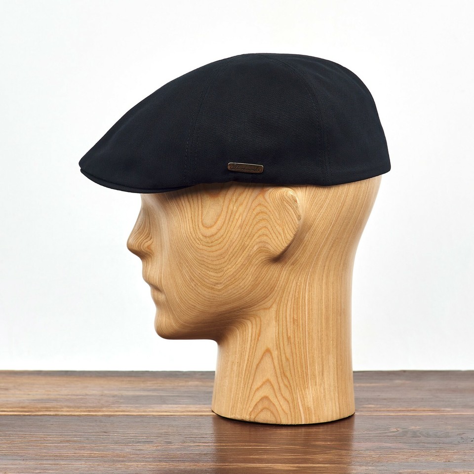 Sterkowski RUSTY Airy Pure Cotton Summer Flat Cap Breathable Handmade ...