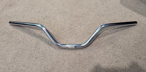 NEW QUALITY CHROME BEACH CRUISER HANDLE BARS (25.4MM ) (5" RISE) 27.5 ...