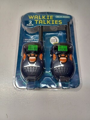 Crypto Sphere Walkie Talkies 2 Pack 120ft Range 2 Way Communication New ...