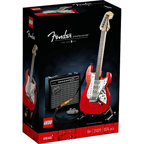 LEGO Fender Stratocaster 21329 (1074 pcs) Red NEW from Japan ...