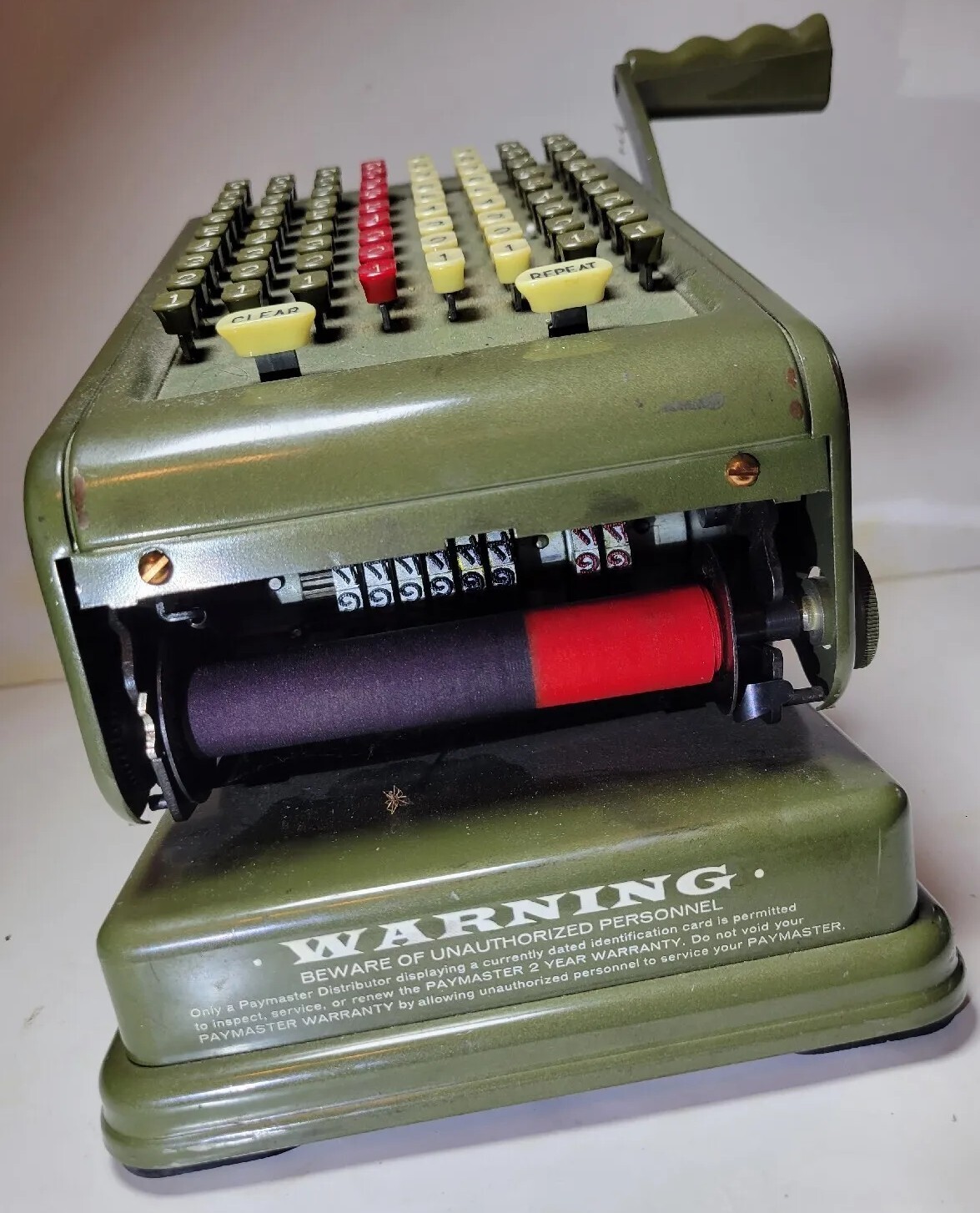 VINTAGE PAYMASTER KEYBOARD RIBBON-WRITER SERIES 7000 (8P55931) | eBay