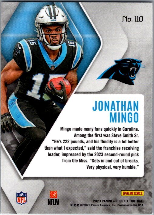 2023 Panini Phoenix #110 Jonathan Mingo | eBay