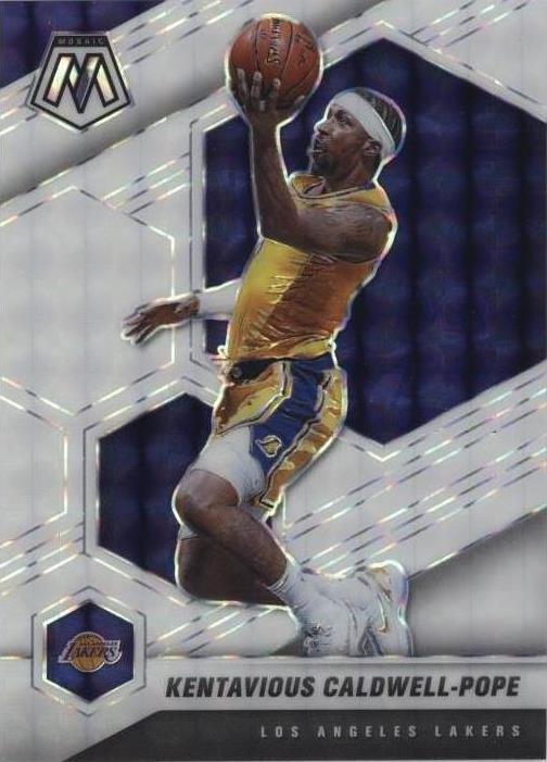 2020-21 Panini Mosaic - Kentavious Caldwell-Pope #65 White Mosaic Prizm ...
