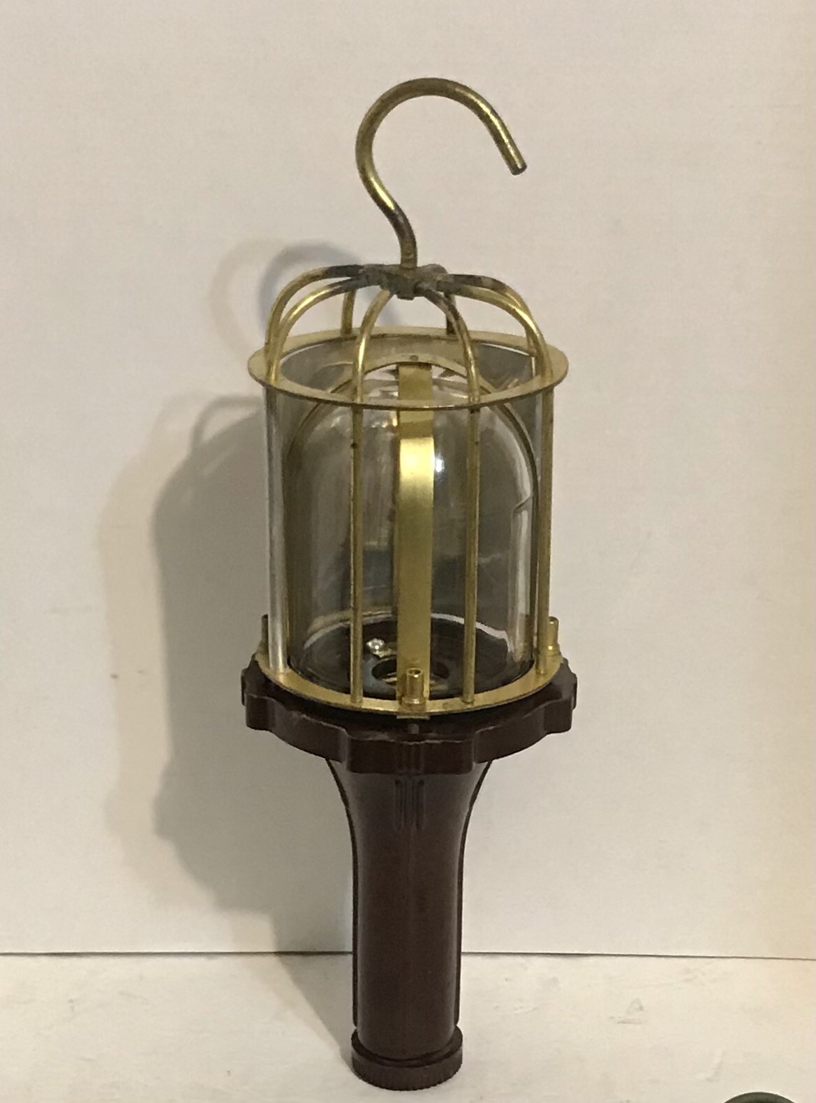 Vintage McGill 3002 American Industrial Bakelite Brass Caged Trouble ...