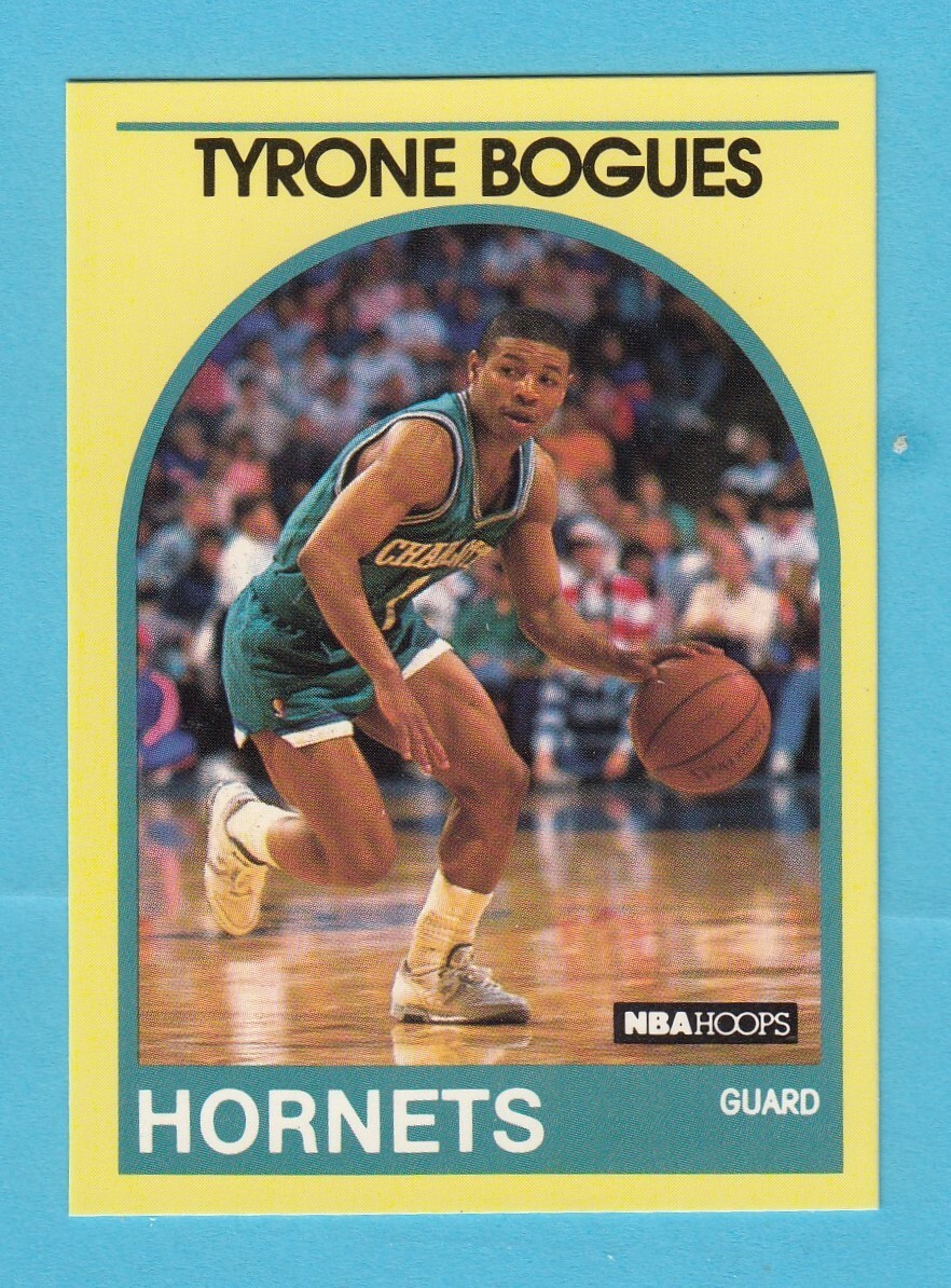 1988-1989 NBA Hoops # 9 Tyrone Bogues-- Charlotte Hornets -- Box 99 | eBay