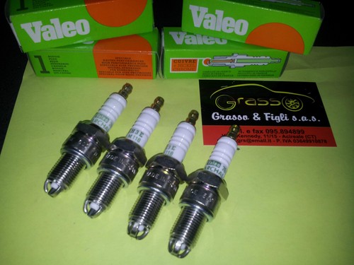 X4 Candela Candele VALEO 76H3E bougie SPARK PLUG Zündkerze 3 PUNTE ...