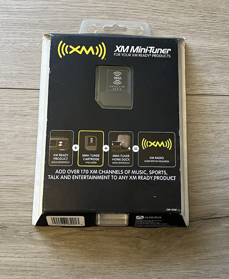 Audiovox CNP2000 XM For XM Home Satellite Radio Receiver XM Mini Tuner ...