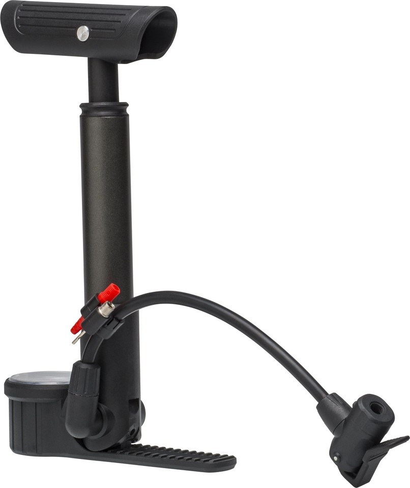 Blackburn Hybrid Bicycle Frame Pump with Pressure Gauge, Reversible ...