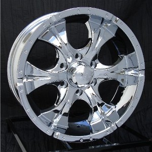 17 inch Chrome Wheels/Rims Chevy GMC Sierra 6 Lug 1500 Truck Avalanche ...