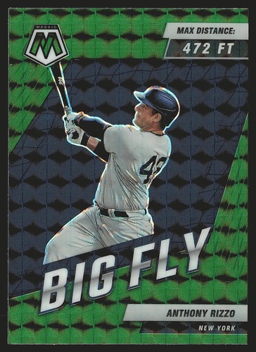 2022 Panini Mosaic #BF-12 Anthony Rizzo Big Fly Green Mosaic | eBay