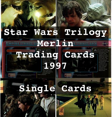 Star Wars Special Edition Trilogy UK Merlin Trading Cards 1997 - Single ...