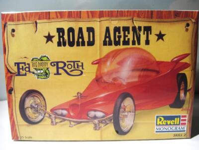 Revell Road Agent Rat Fink Custom Car model kit #7626 Ed Big Daddy Roth ...