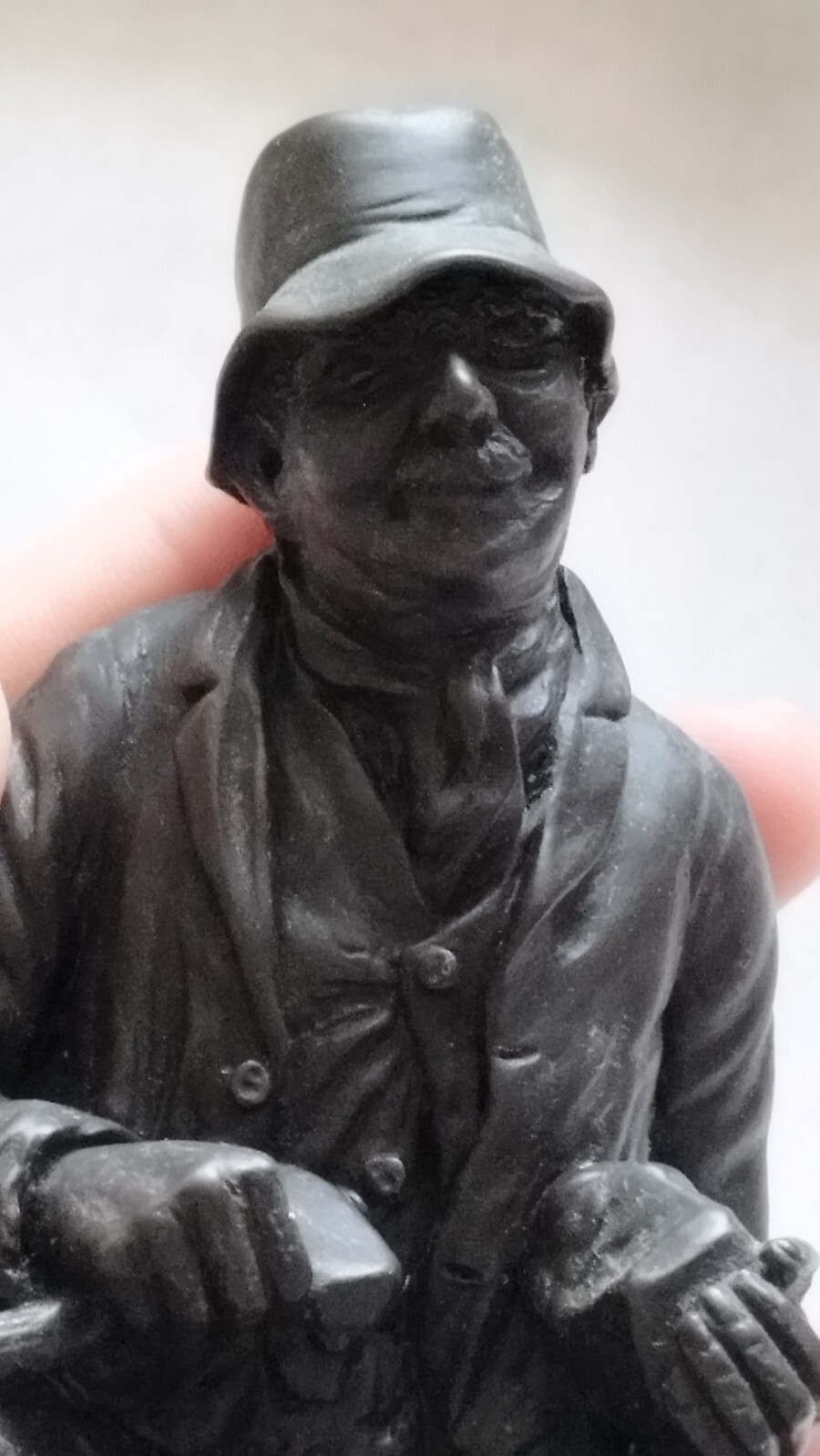 Vintage Cold Cast Coal Miner Figurine By Menton Manor | eBay UK