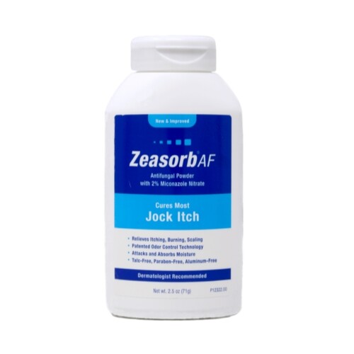 Zeasorb-Af Antifungal Treatment Jock Itch Super Absorbant Powder , 2.5 ...