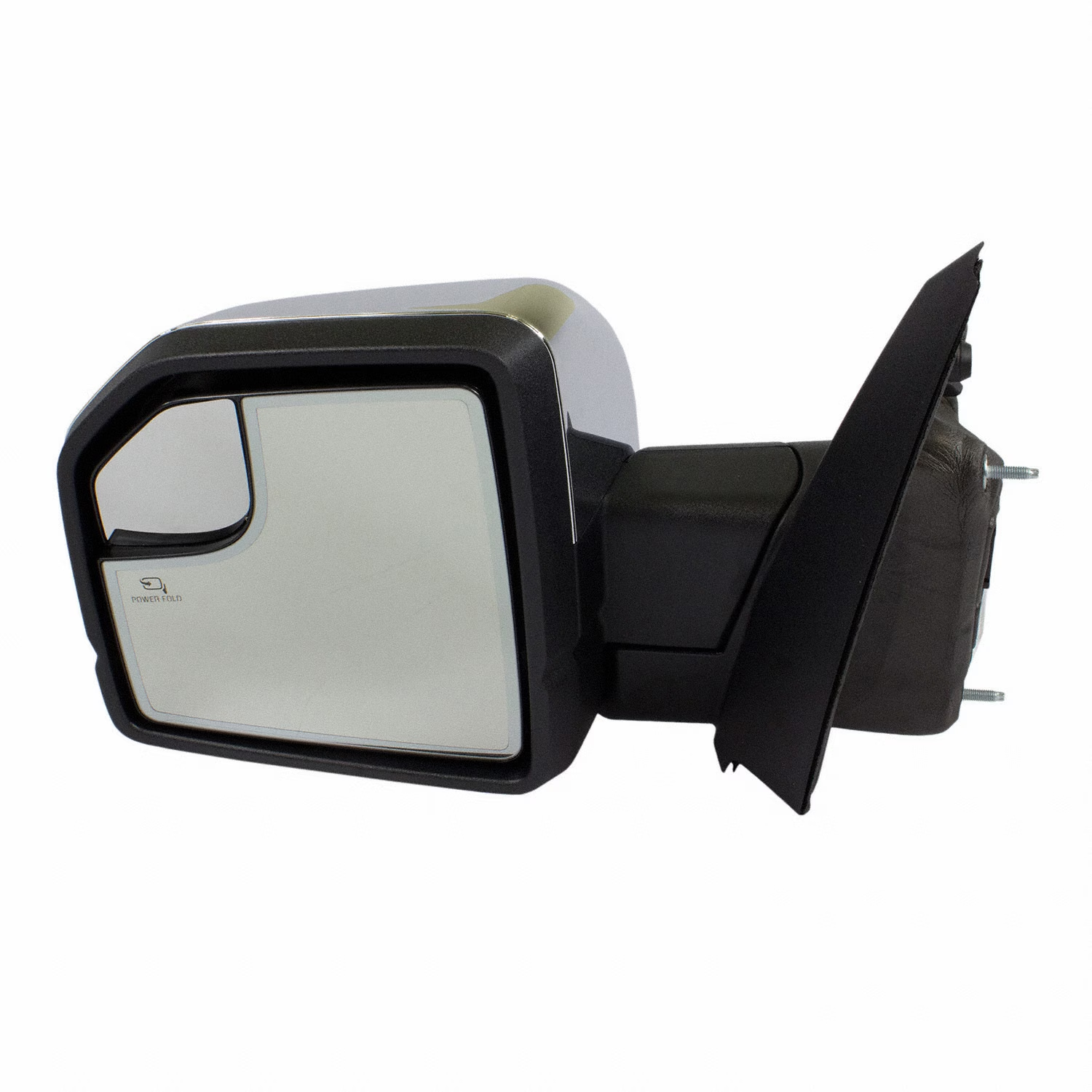 New OEM Ford Side WingMirror Chrome Power LH For 2015-2018 Ford F150 ...