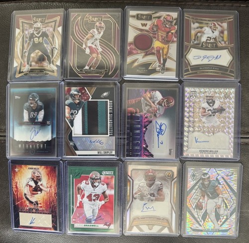 2024 NFL Auto Lot 12 Cards RPA, Autos, Numbered Cards | eBay