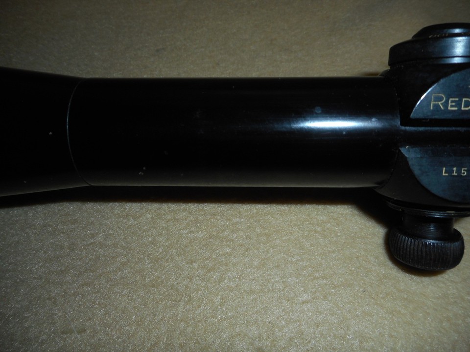 VINTAGE REDFIELD (DENVER-USA) 12X TARGET/VARMINT SCOPE--LEE DOT--VERY ...
