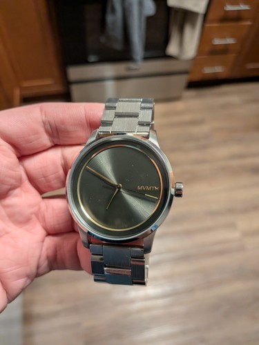 MVMT Profile Emerald Green Stainless Steel Watch 44mm 28000181-D Men’s ...
