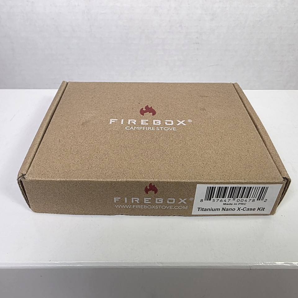 Titanium Firebox Nano Stove + X-Case Kit | eBay
