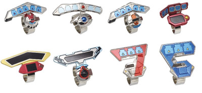 Yugioh Official Duel Disk Ring 8 Types Complete Set Coating Ver. From ...