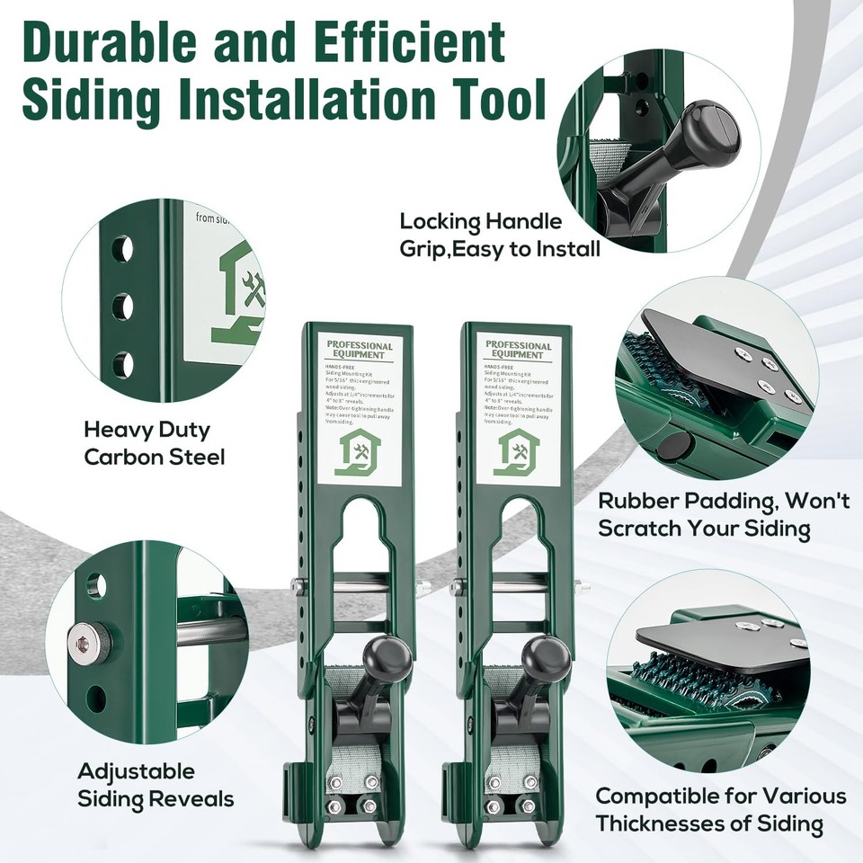 Siding ToolStreamline Siding Installation Tools for 5/16-Inch3/8-Inch7 ...