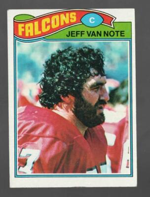 1977 Topps Jeff Van Note Atlanta Falcons #327 Excellent | eBay