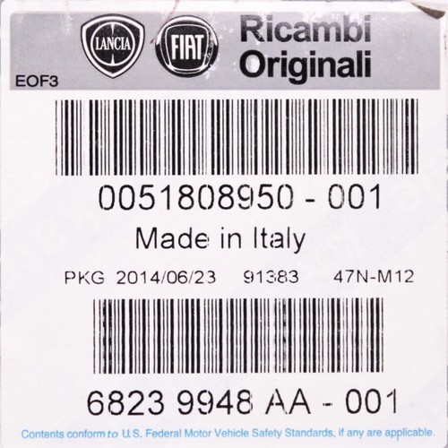 Alfa Romeo Tail Lamp 68239948AA Part Number - 0051808950 | eBay