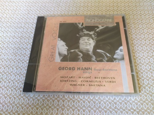 Georg Hann sings Mozart, Haydn, Beethoven, Wagner - Great Voices - CD ...