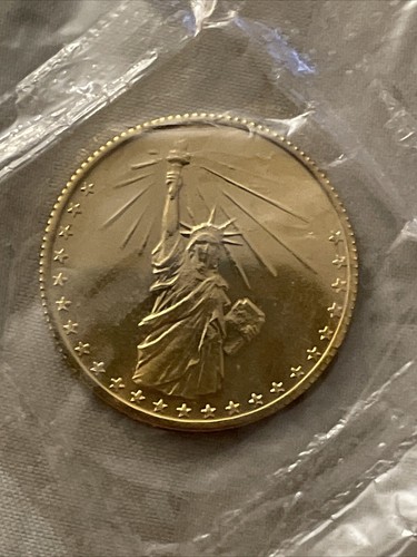 1886-1986 Statue Of Liberty Centennial Commemorative Token First Lady ...