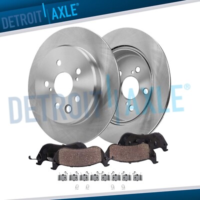 Rear Brake Rotors Brake Pads for IS300 IS350 GS350 IS200t GS450h GS200t ...