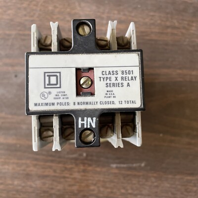 Relays - Square D Class 8501 Type