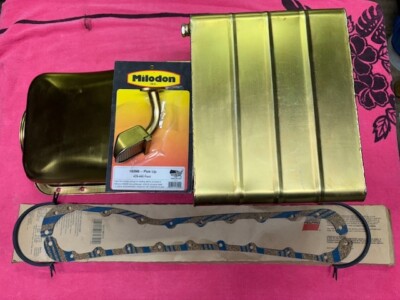 Milodon 30929 Front Sump Oil Pan 8 qt. Ford 429/460, 18398 Pick Up, Pan ...