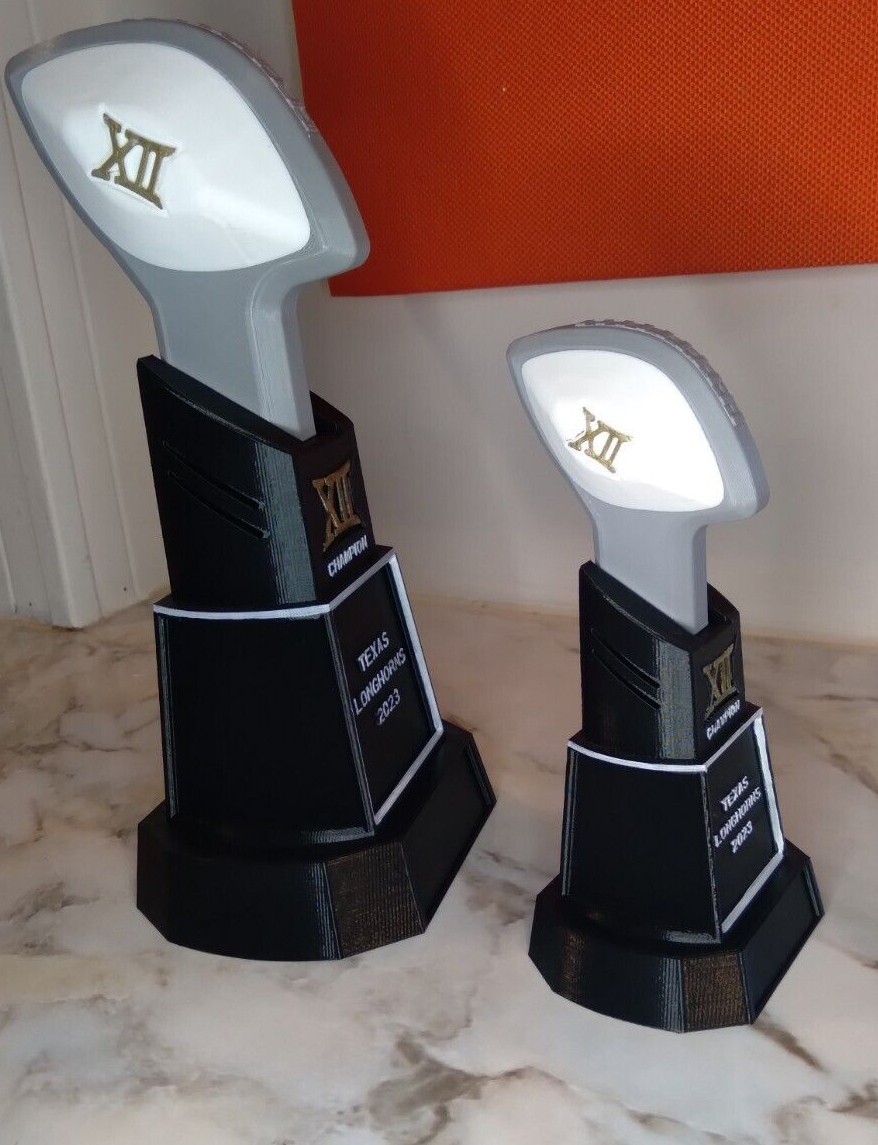 TEXAS LONGHORN FOOTBALL 2023 BIG XII CHAMPIONSHIP TROPHY | eBay