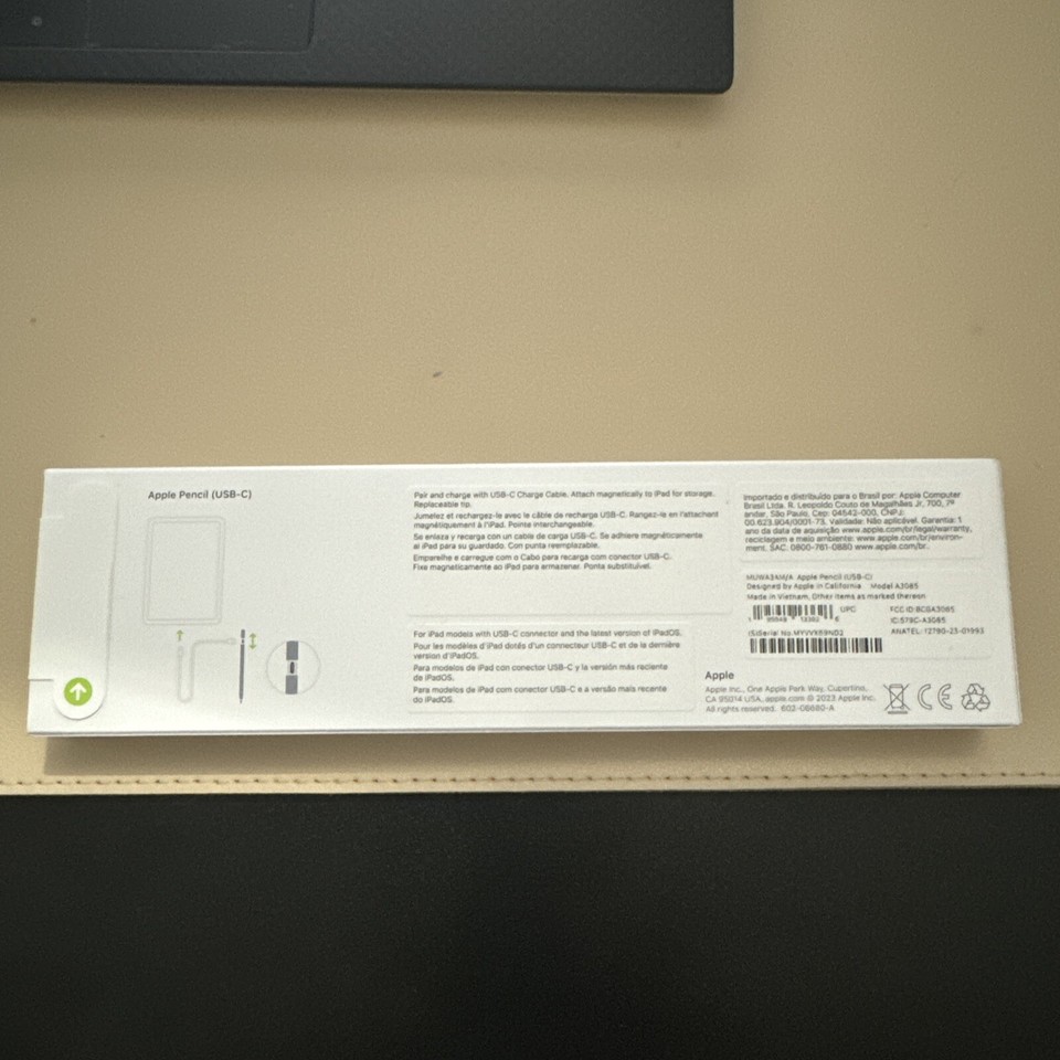 Apple Pencil (USB-C) - White (MUWA3AM/A3085) 2023 Model 195949133626 | eBay