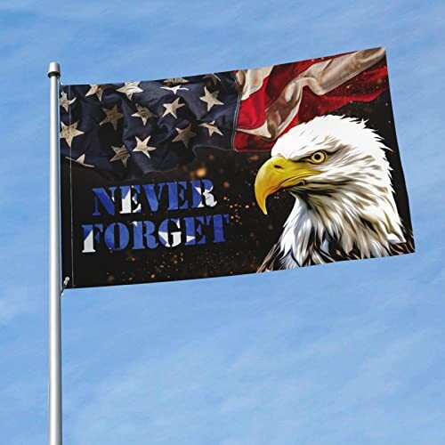 Outdoor 4x6Ft Never Forget Flag USA Bald 4x6 Ft Never Forget USA Bald ...