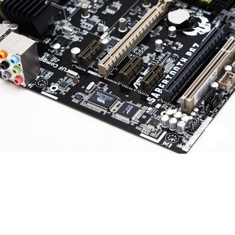 For ASUS SABERTOOTH P6 LGA1155 Intel P67 USB3.0 PS/2 SATA6Gb/s Suppor ...