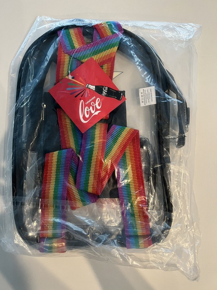 Houston Astros SGA Pride Day Clear Mini Backpack 6/20/2023 NEW IN HAND ...