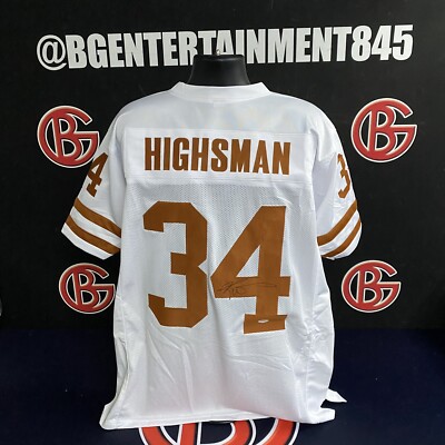 Ricky Williams Signed Texas Longhorns White Highsman Jersey JSA | eBay