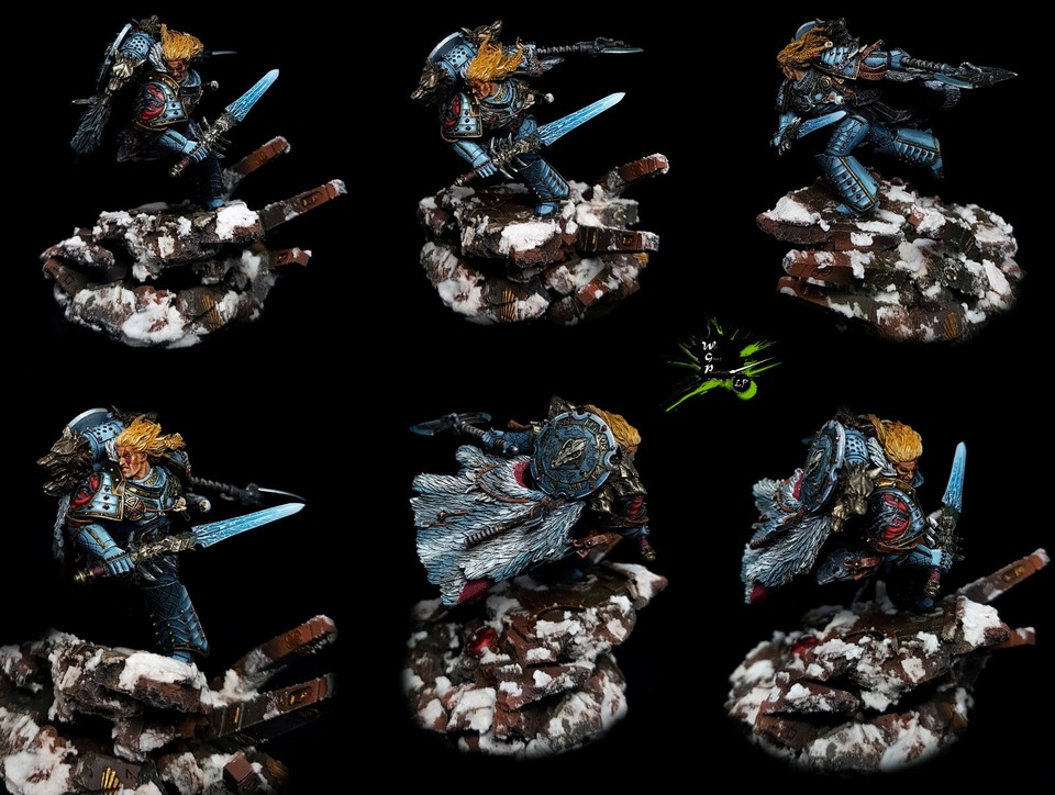 'Little' Horus Aximand Captain of the 5th Company Commission Superbly ...