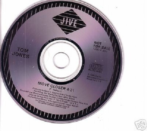 Tom Jones Move Closer 1989 PROMO DJ RADIO CD Single MINT USA JCJ 1230 ...