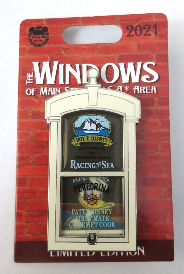 Disneyland Windows of Main Street USA - LE 3000 - Donald Duck - Roy ...